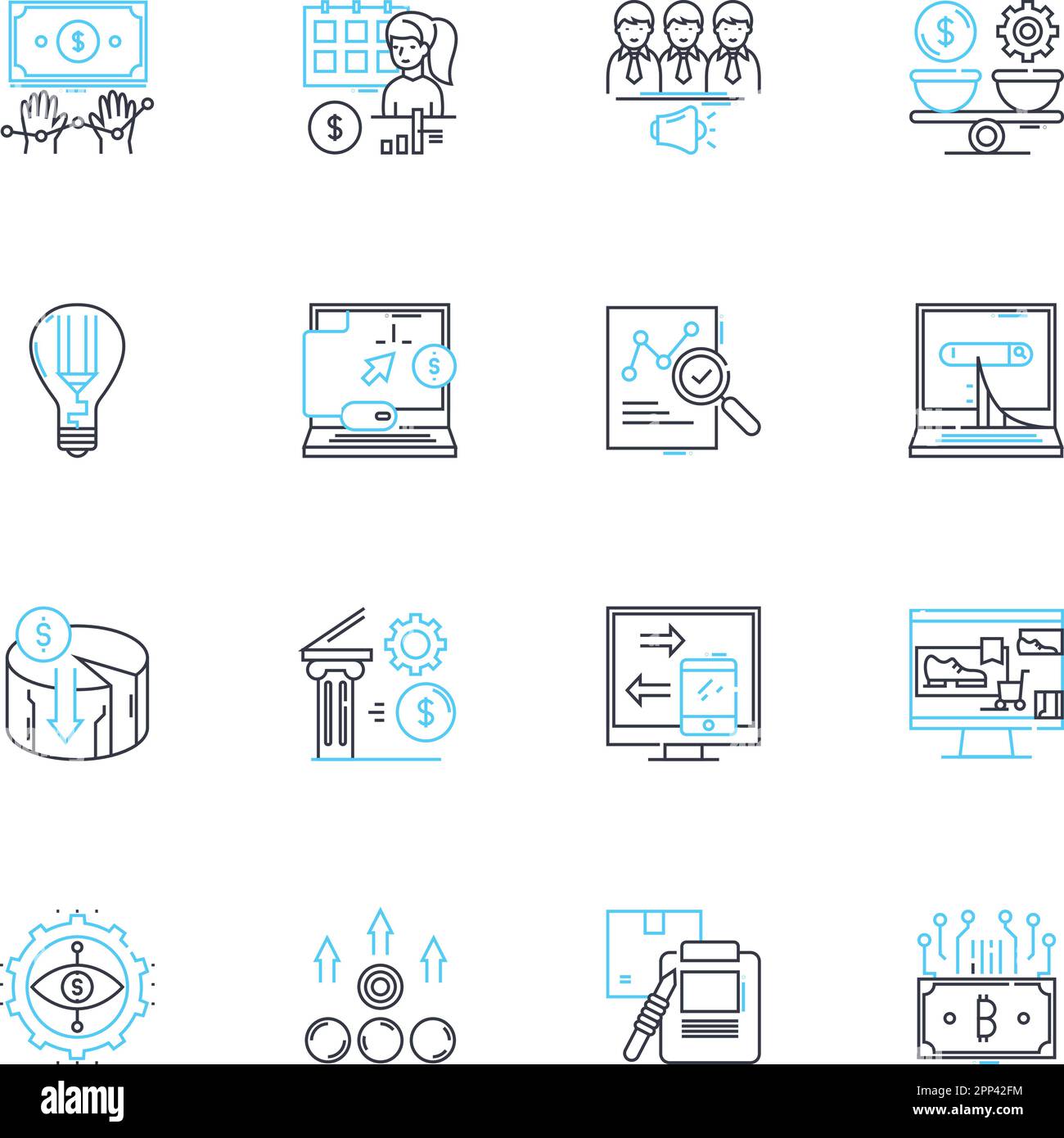 Resource Allocation Linear Icons Set Prioritization Optimization