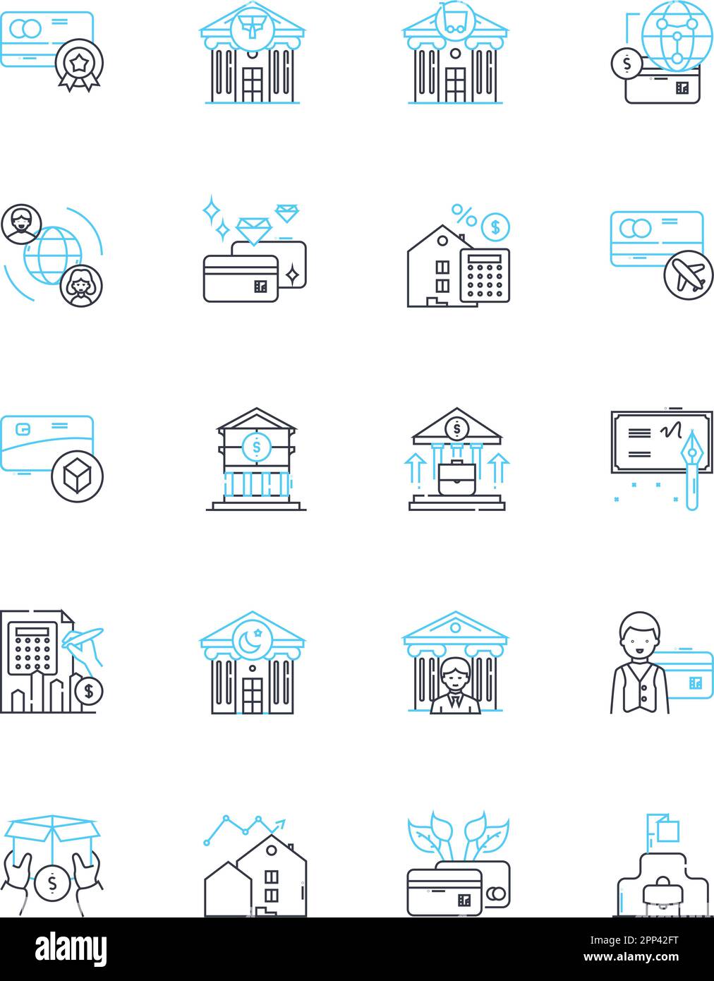 Mobile reality linear icons set. Immersive, Interactive, Virtual, Augmented, Reality, Experience ...