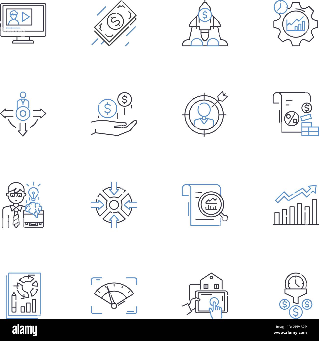 Web-based stores line icons collection. E-commerce, Online, Shopping ...