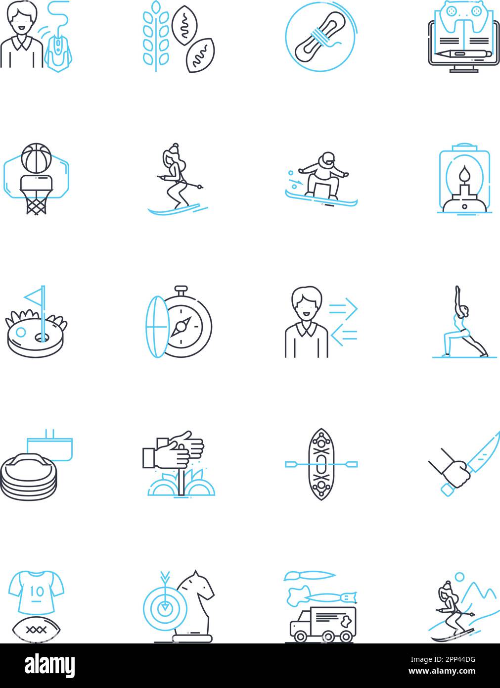 Social impact linear icons set. Activism, Empathy, Equality ...