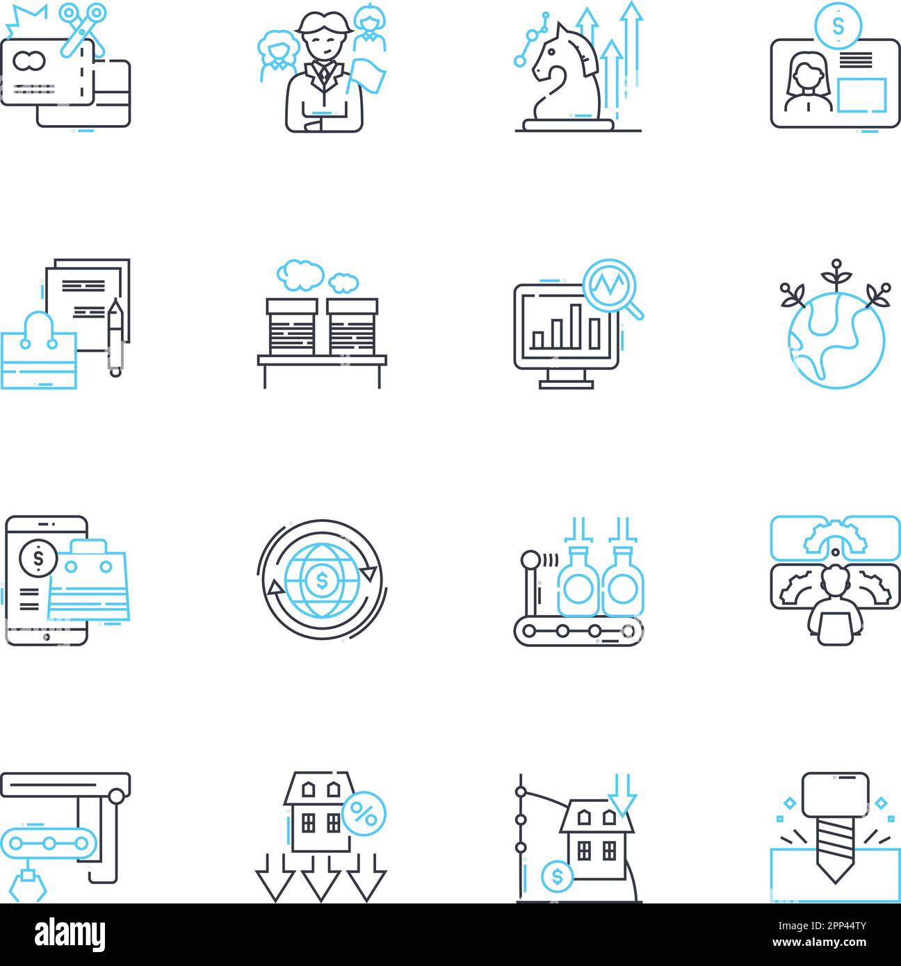 Technology linear icons set. Innovation, Digitalization, Automation ... Technology linear icons set. Innovation, Digitalization, Automation ...
