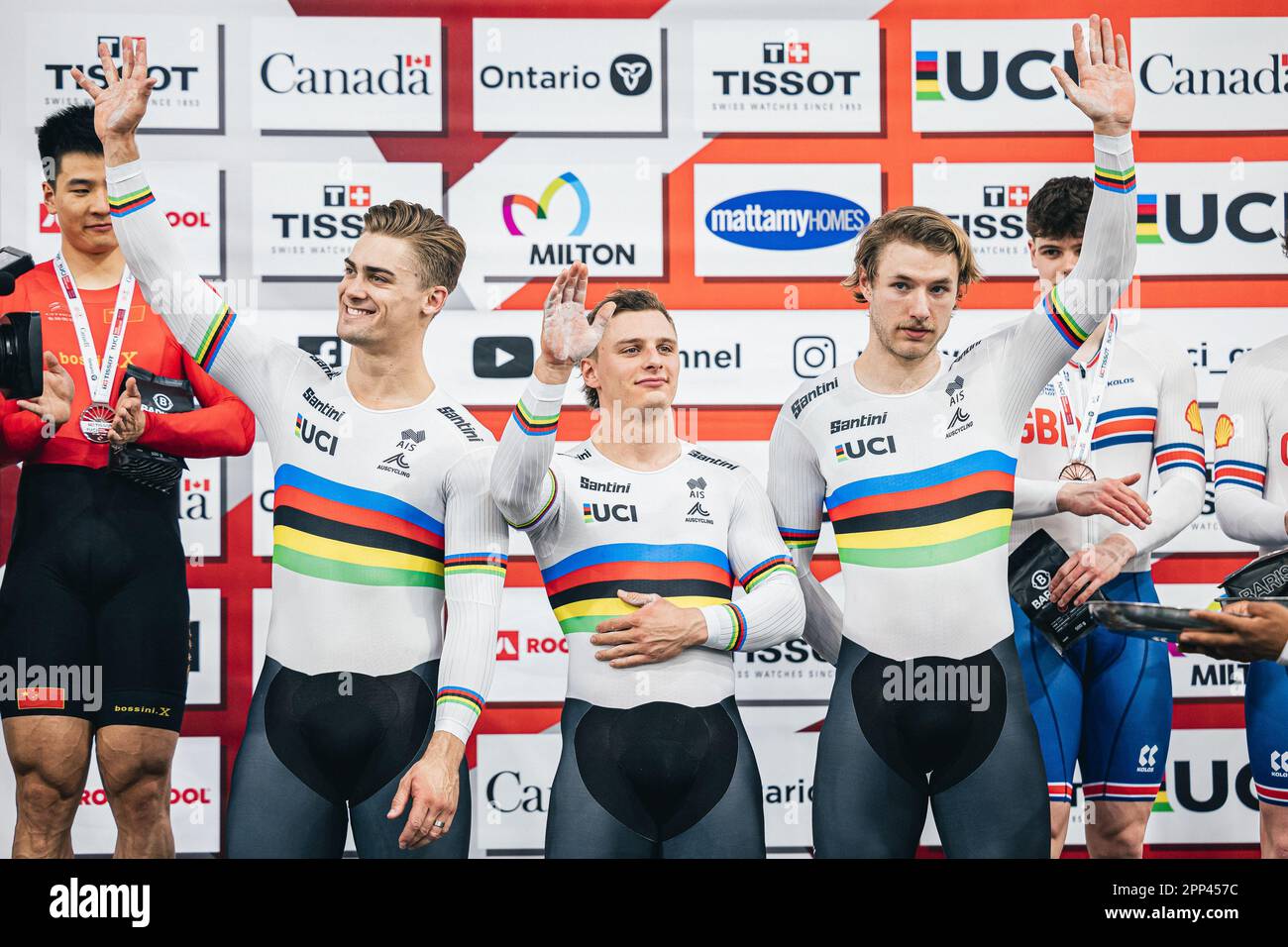 Ontario, Canada. 21st Apr 2023. Picture by Alex Whitehead/SWpix.com ...