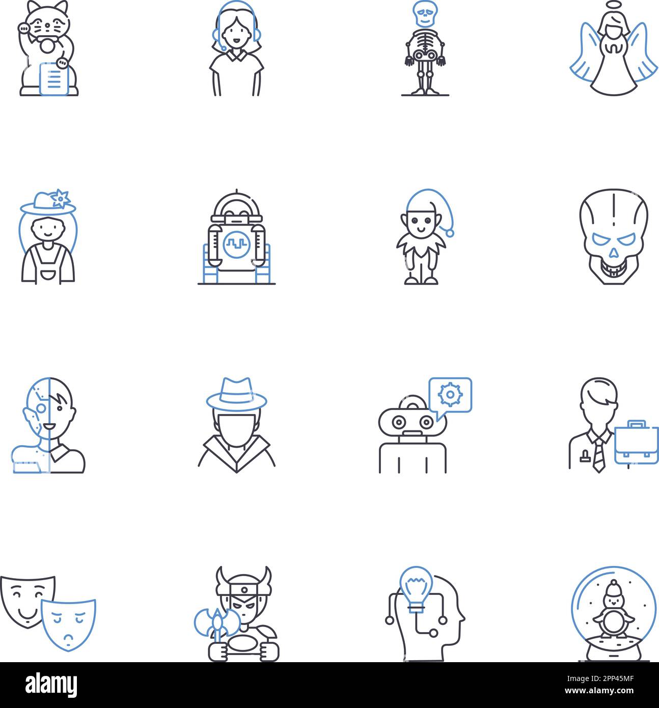 Labor supervision line icons collection. Oversight, Accountability ... Labor supervision line icons collection. Oversight, Accountability ...
