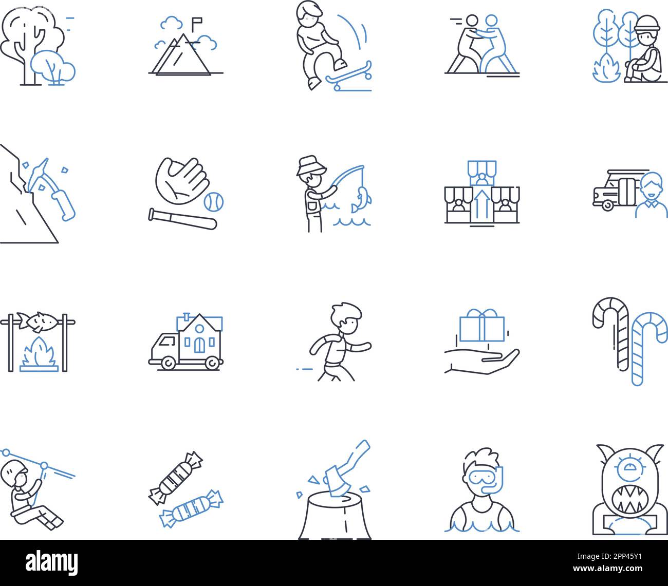 Merry-making activities line icons collection. Celebrating, Partying ... Merry-making activities line icons collection. Celebrating, Partying ...