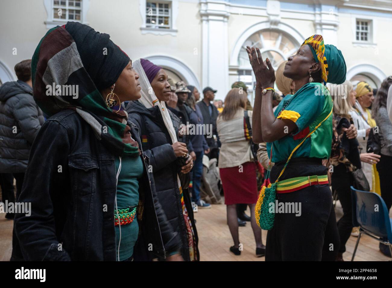 The ‘Nine night’ ritual was held at Goldsmith College for Jah Shaka who ...