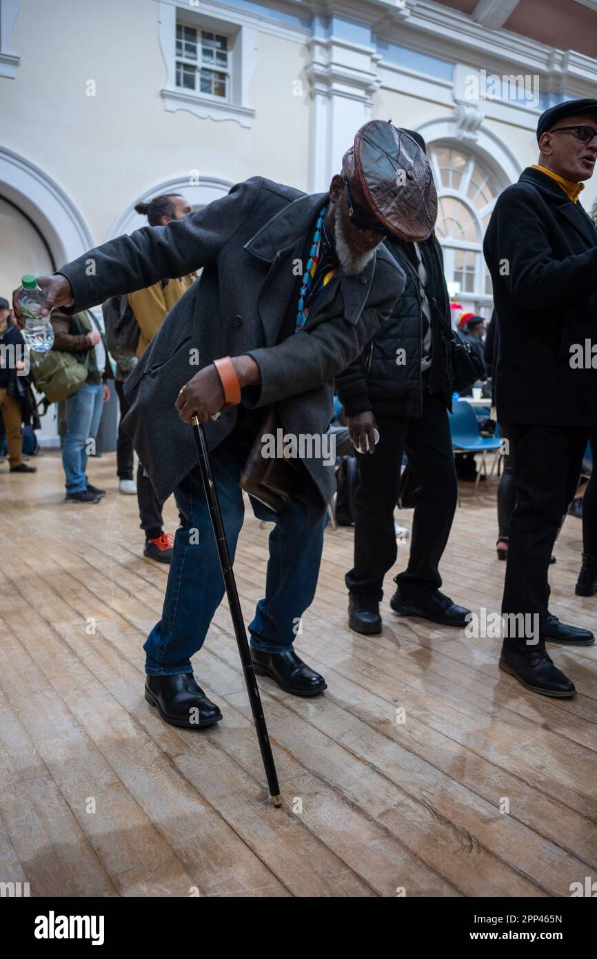 The ‘Nine night’ ritual was held at Goldsmith College for Jah Shaka who ...