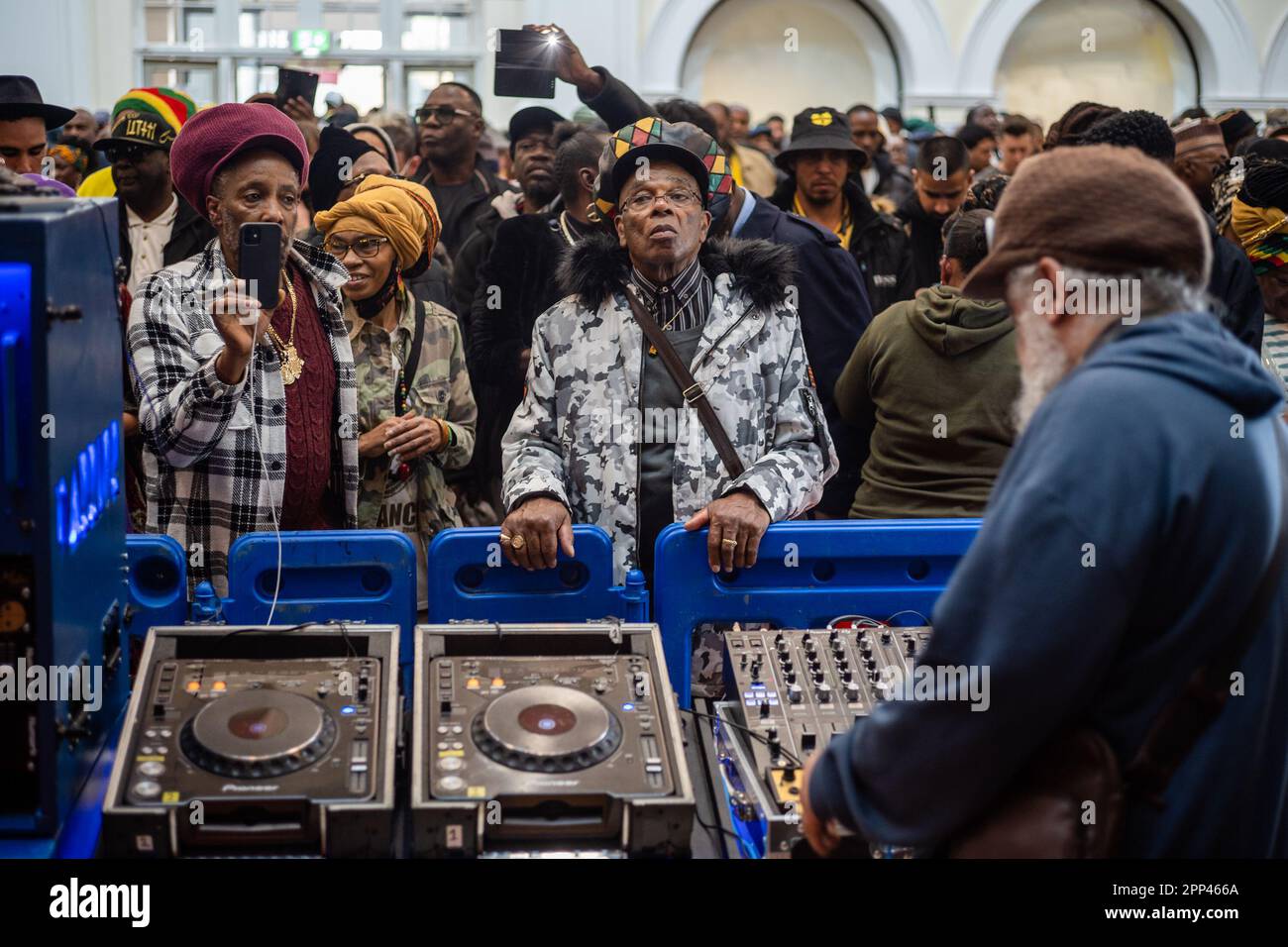 The ‘Nine night’ ritual was held at Goldsmith College for Jah Shaka who ...