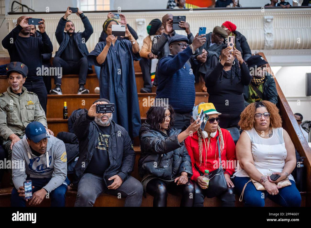 The ‘Nine night’ ritual was held at Goldsmith College for Jah Shaka who ...