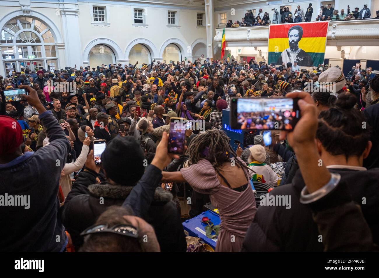 The ‘Nine night’ ritual was held at Goldsmith College for Jah Shaka who ...