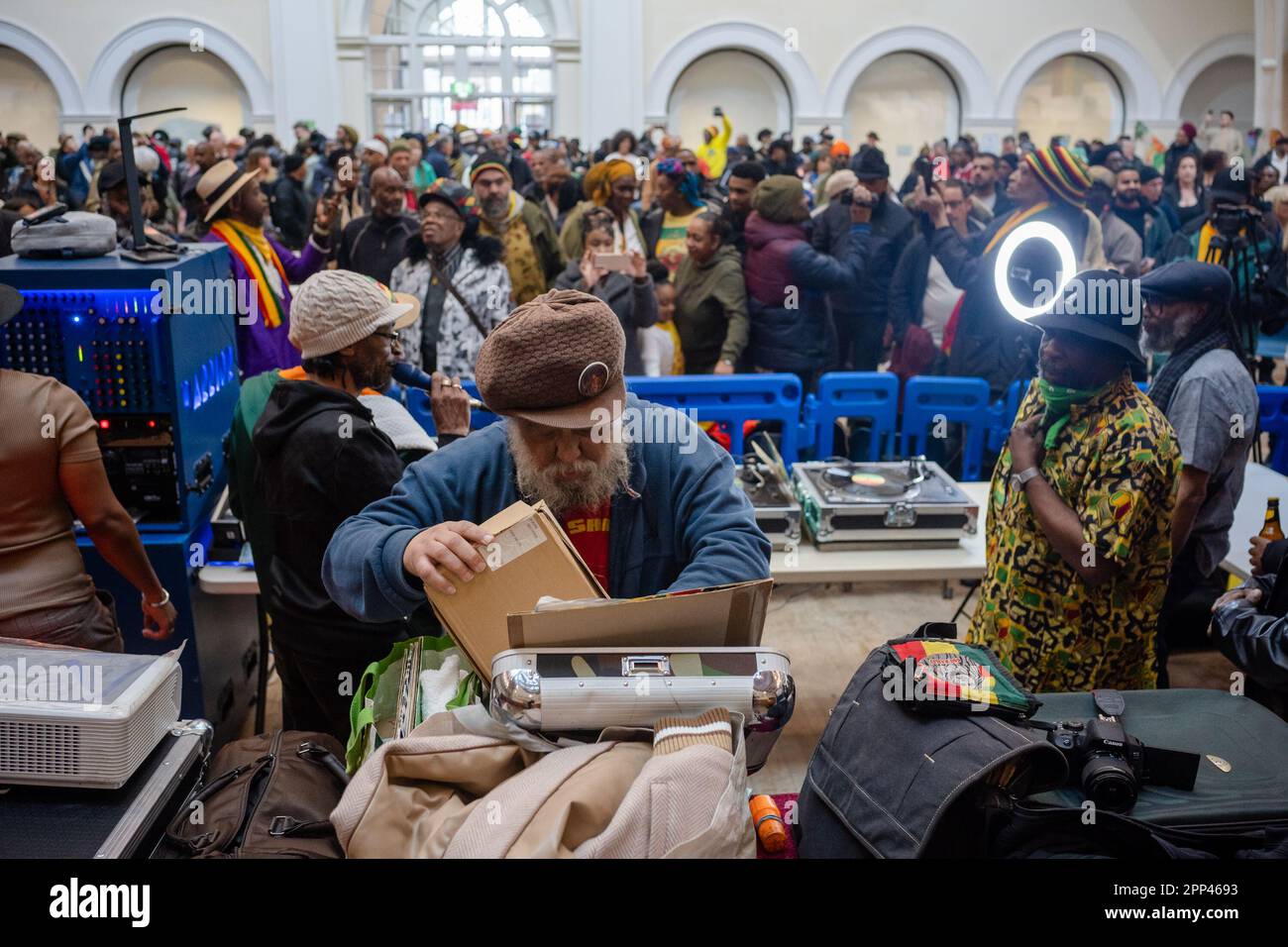 The ‘Nine night’ ritual was held at Goldsmith College for Jah Shaka who ...