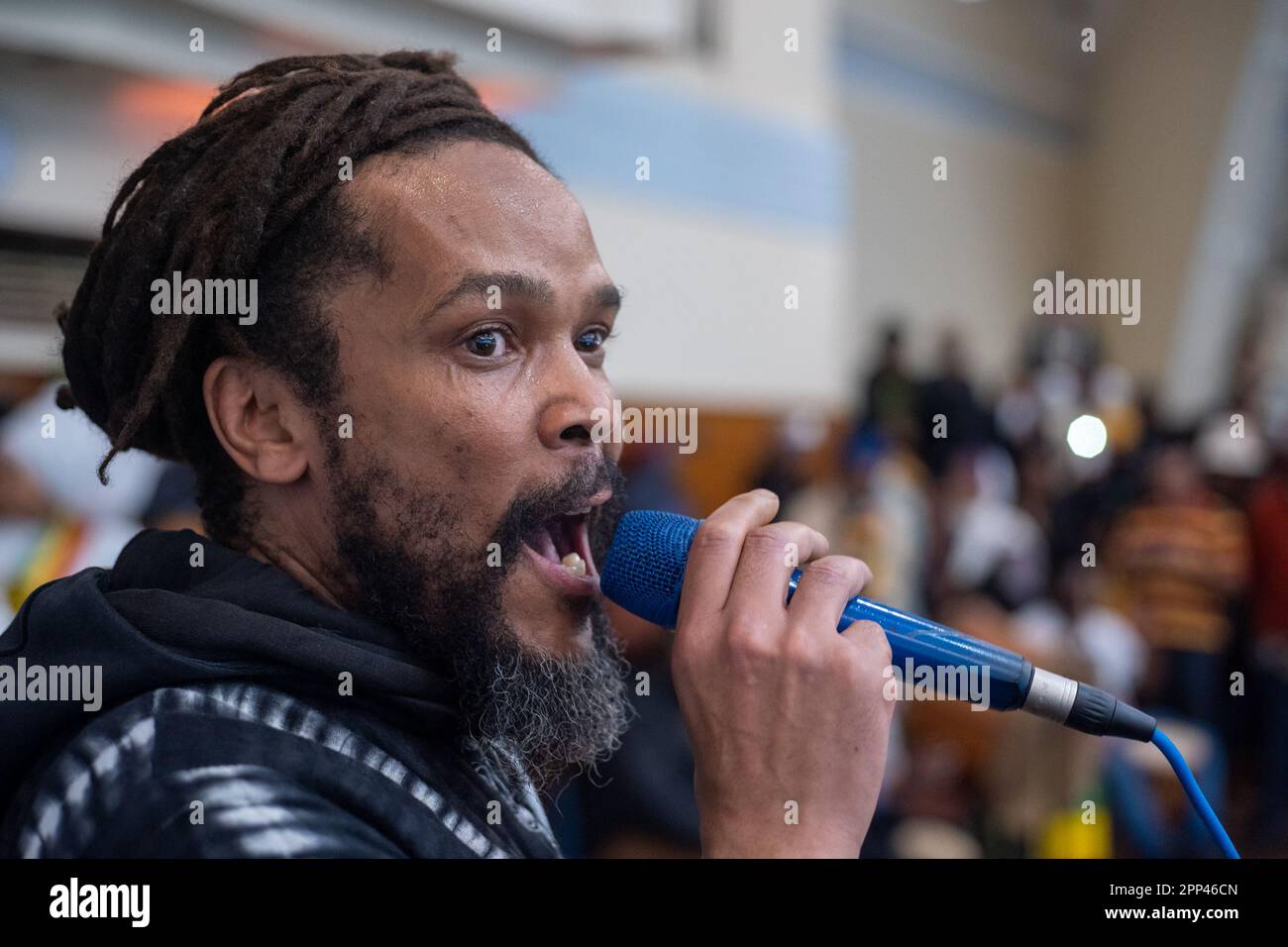 The ‘Nine night’ ritual was held at Goldsmith College for Jah Shaka who ...