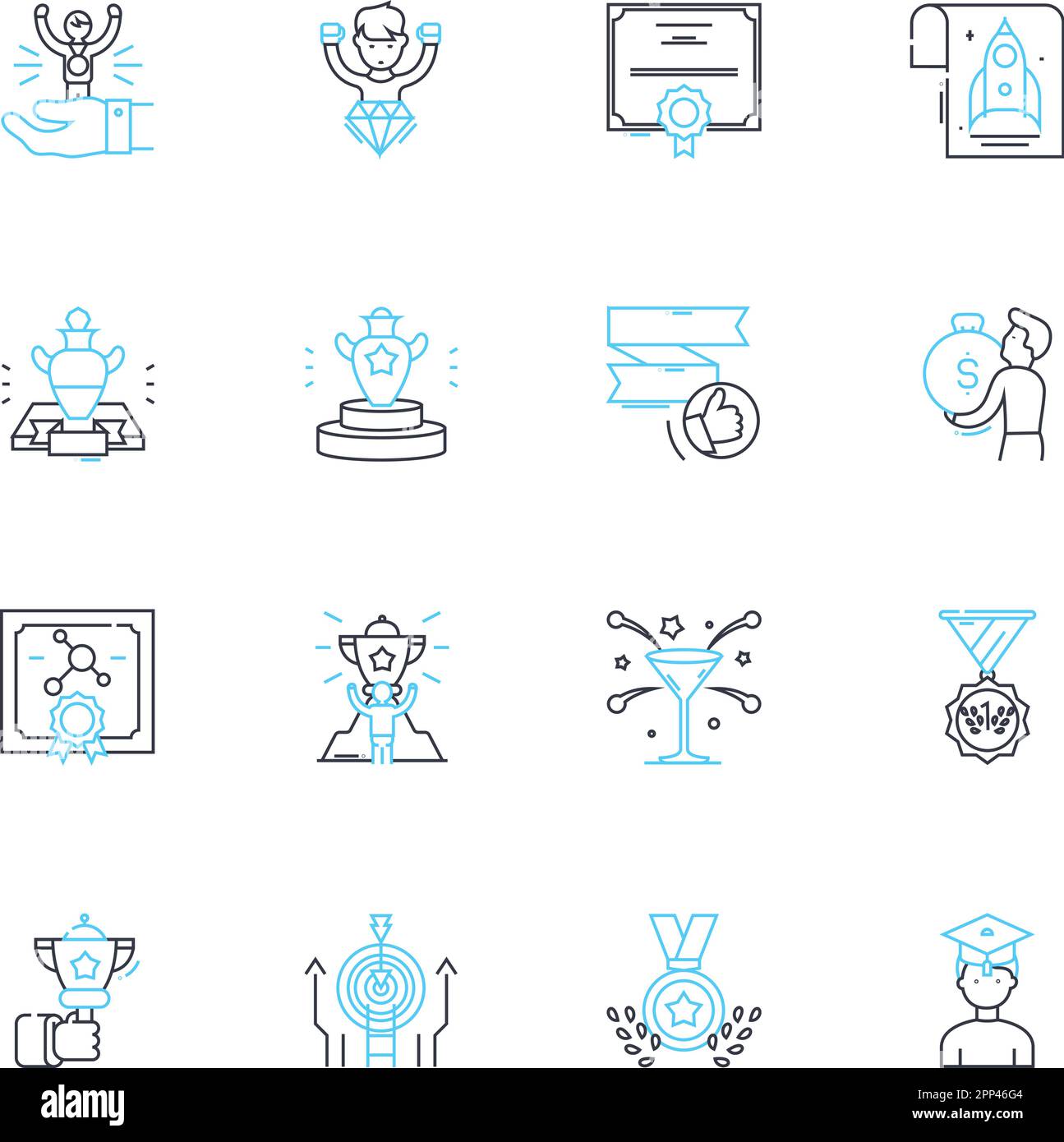 Operating System Linear Icons Set Windows Linux Macintosh Unix Android Ios Ubuntu Line