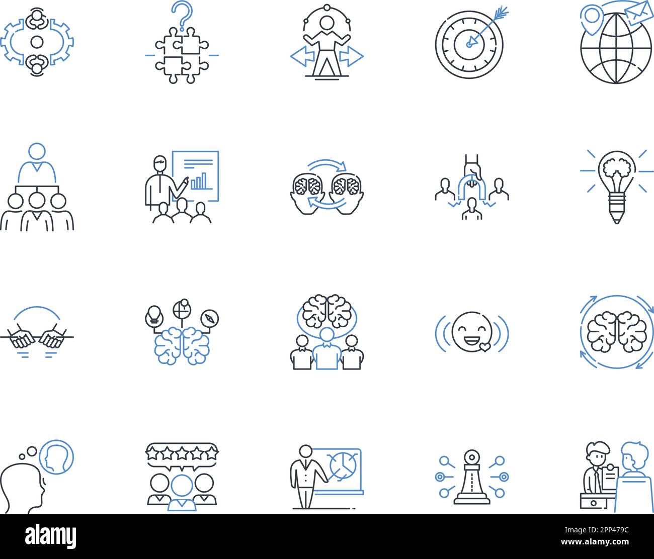 Consortium expansion line icons collection. Collaboration, Unity ...