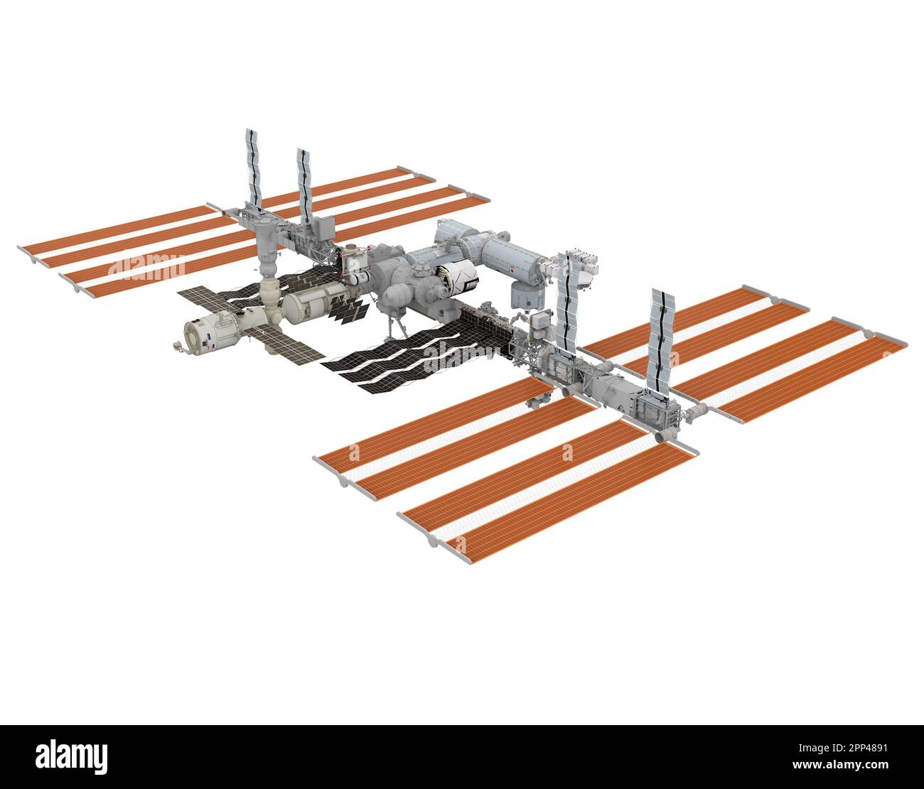 International Space Station Isolated Stock Photo - Alamy