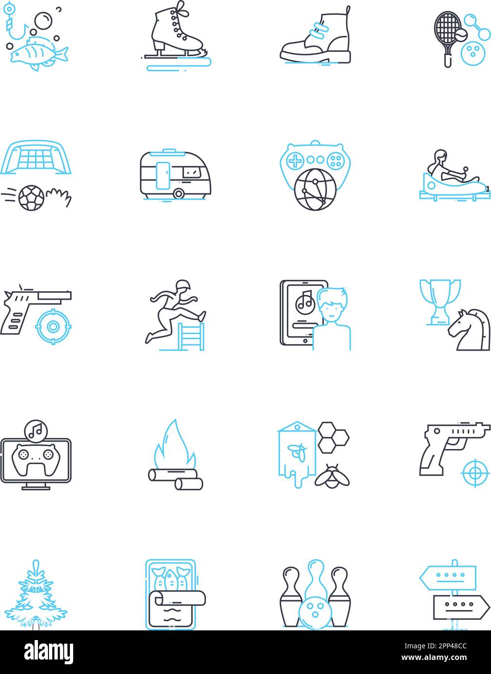 Spiritual awakening linear icons set. Enlightenment, Transformation ...