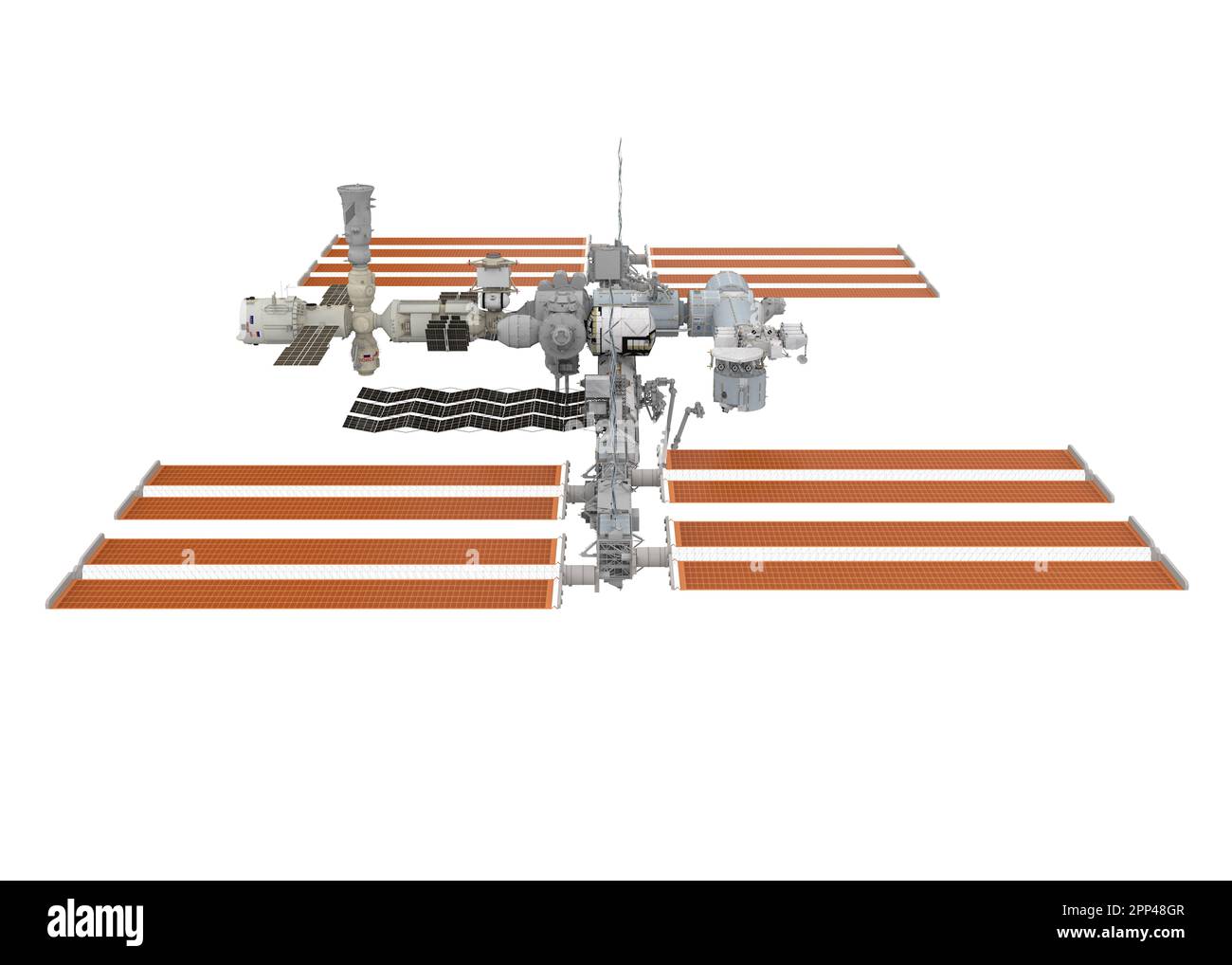 International Space Station Isolated Stock Photo - Alamy