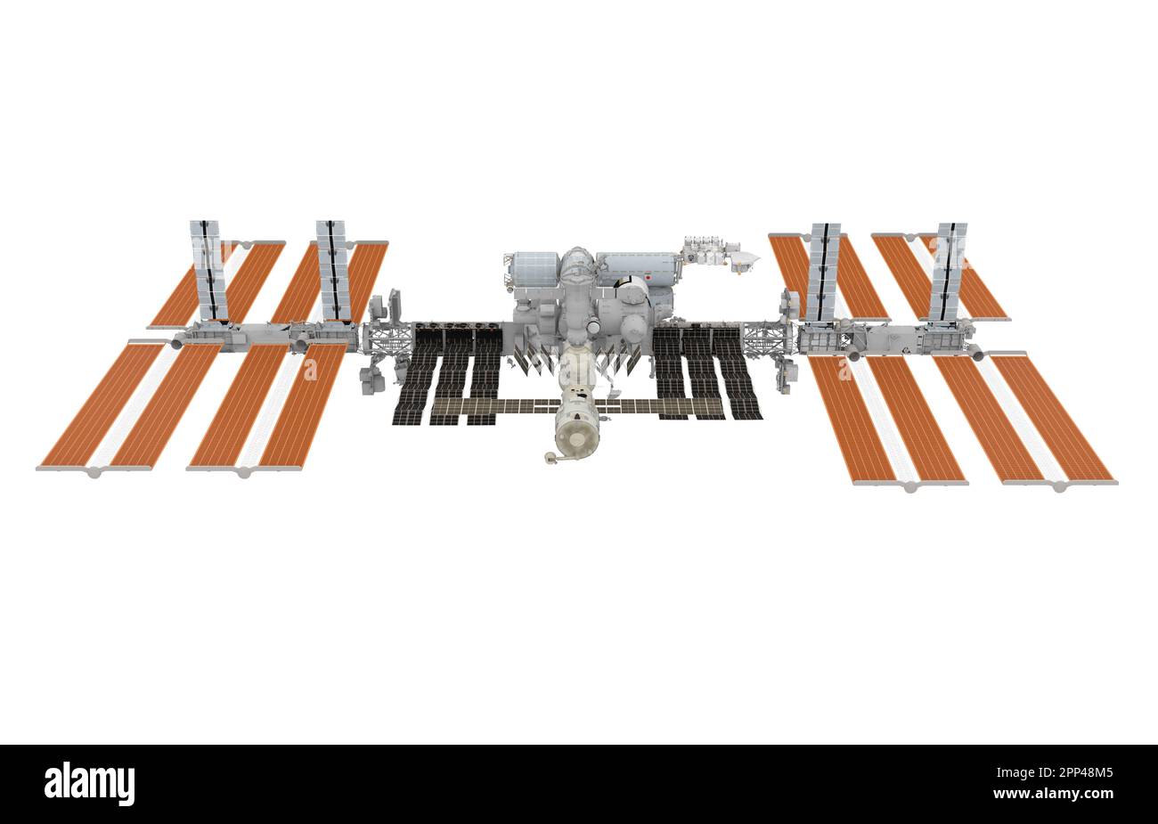 International Space Station Isolated Stock Photo - Alamy