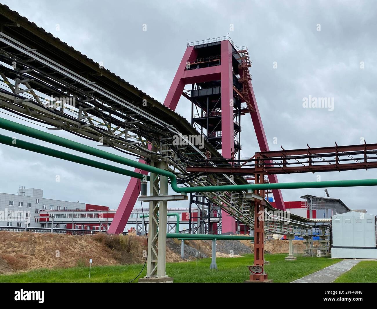 close up Industrial zone,The equipment of oil refining,Close-up of ...
