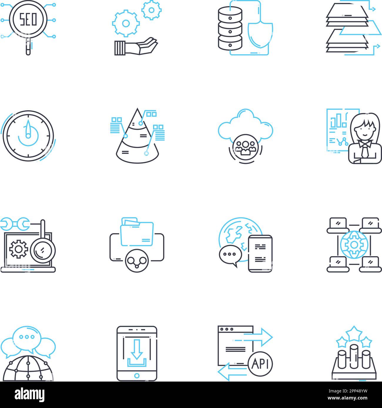 Data Mining Linear Icons Set Clustering Association Rules Outliers
