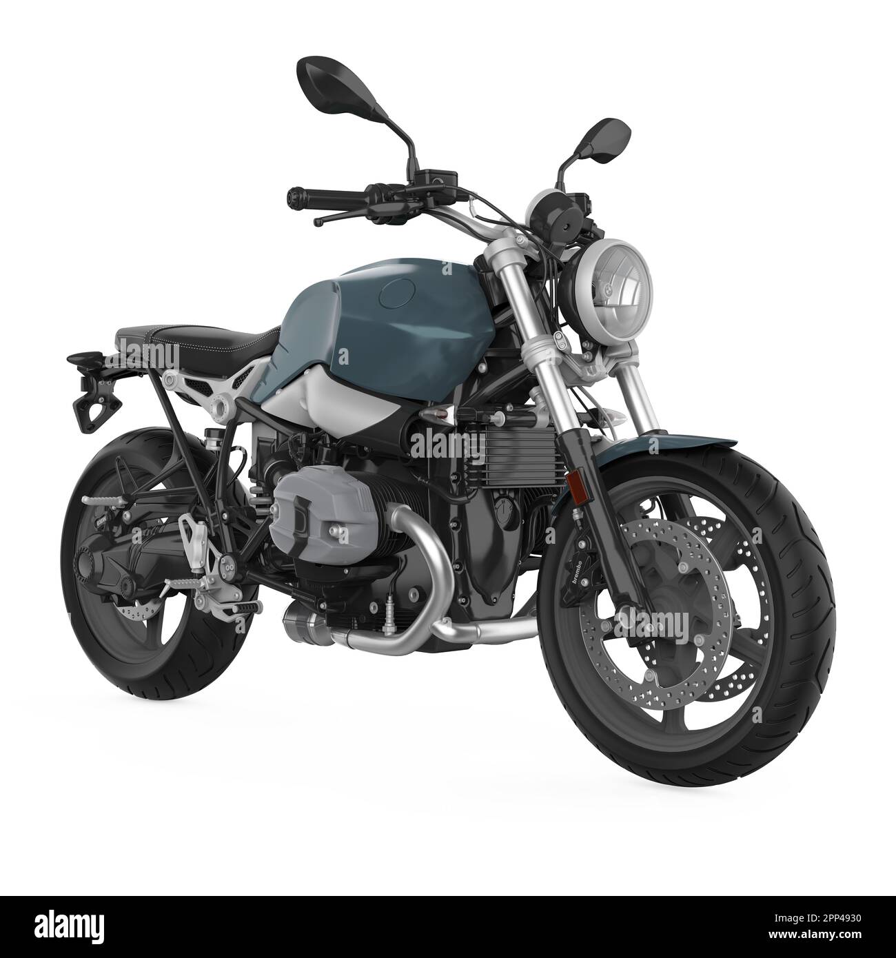 Motorcycle isolated on white background Stock Photo - Alamy