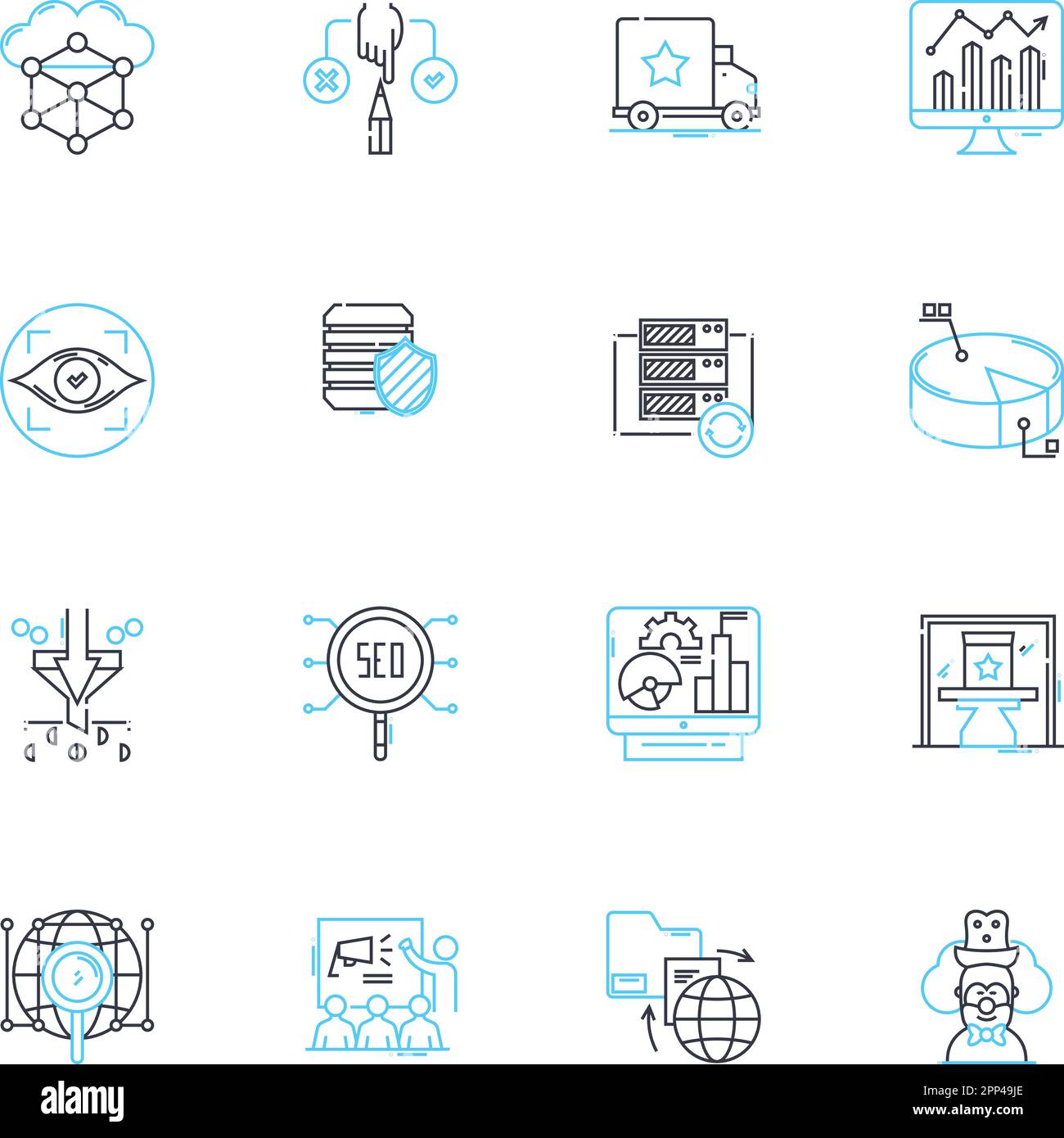 Consumer behavior linear icons set. Decision-making, Psychology ... Consumer behavior linear icons set. Decision-making, Psychology ...