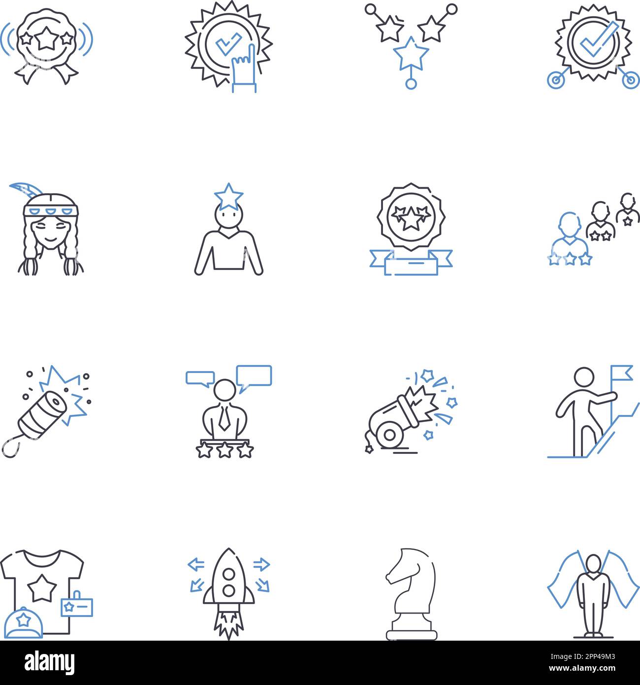 Profitability and funds line icons collection. Revenue, Income, Margin ...