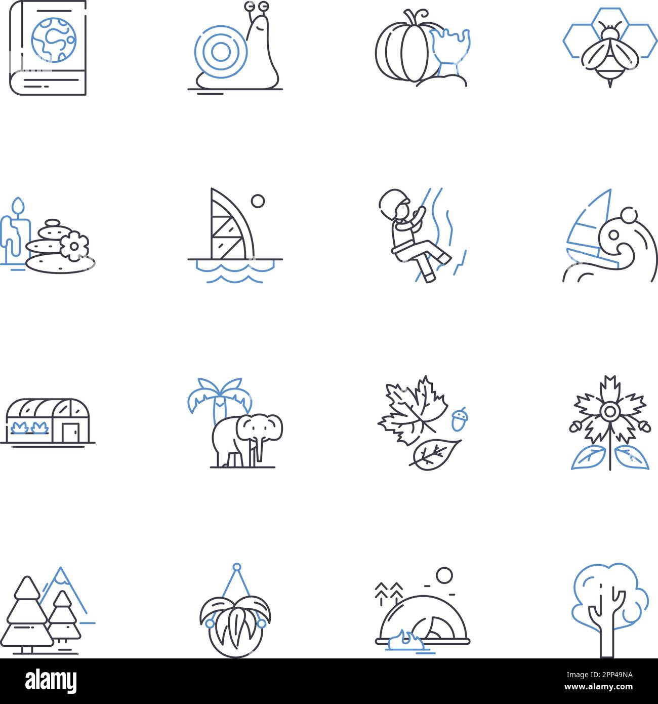 Rapids kayak waterfall Stock Vector Images - Alamy