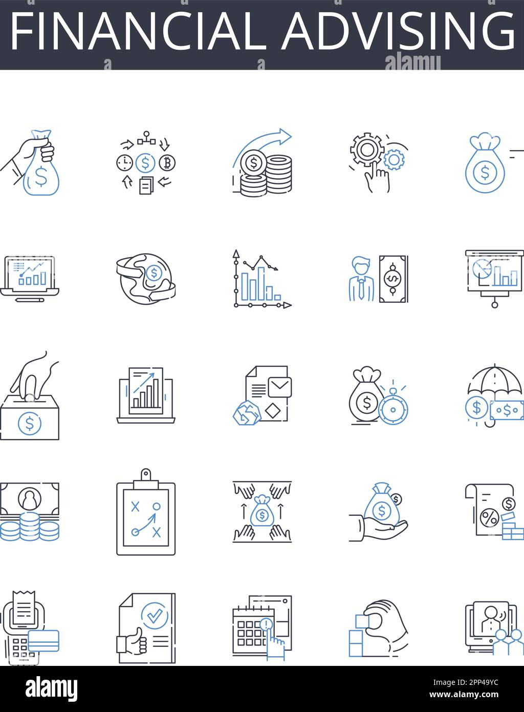 Wealth advising Stock Vector Images - Alamy