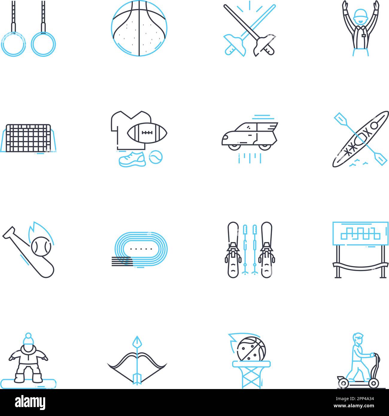 Healing linear icons set. Recovery, Restoration, Renewal, Regeneration ...