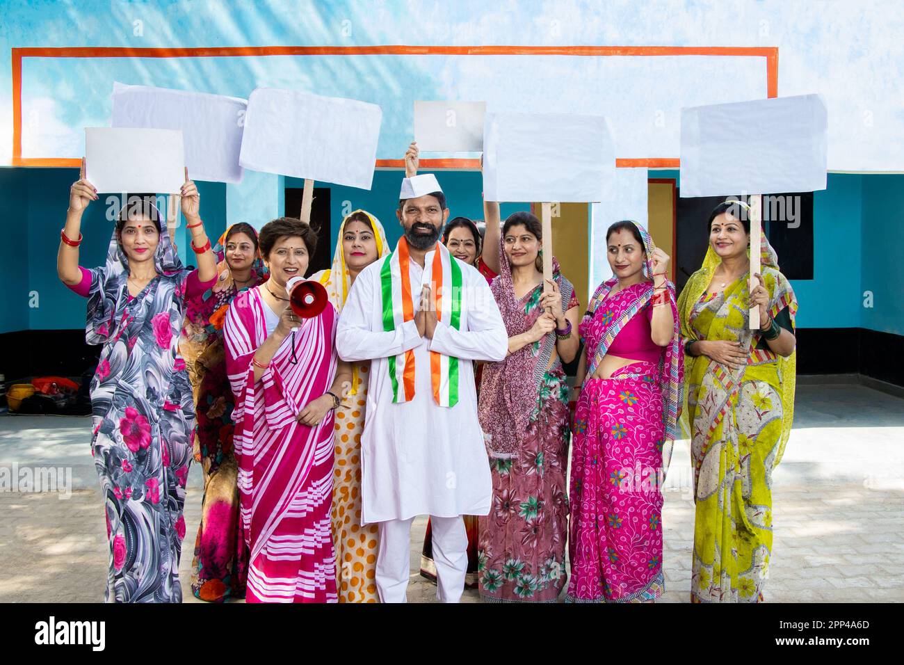 Indian village man namaste hi-res stock photography and images - Alamy