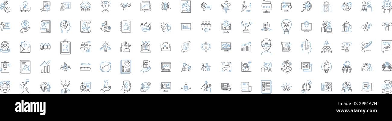 Creativity line icons collection. Imagination, Innovation, Advancement ...