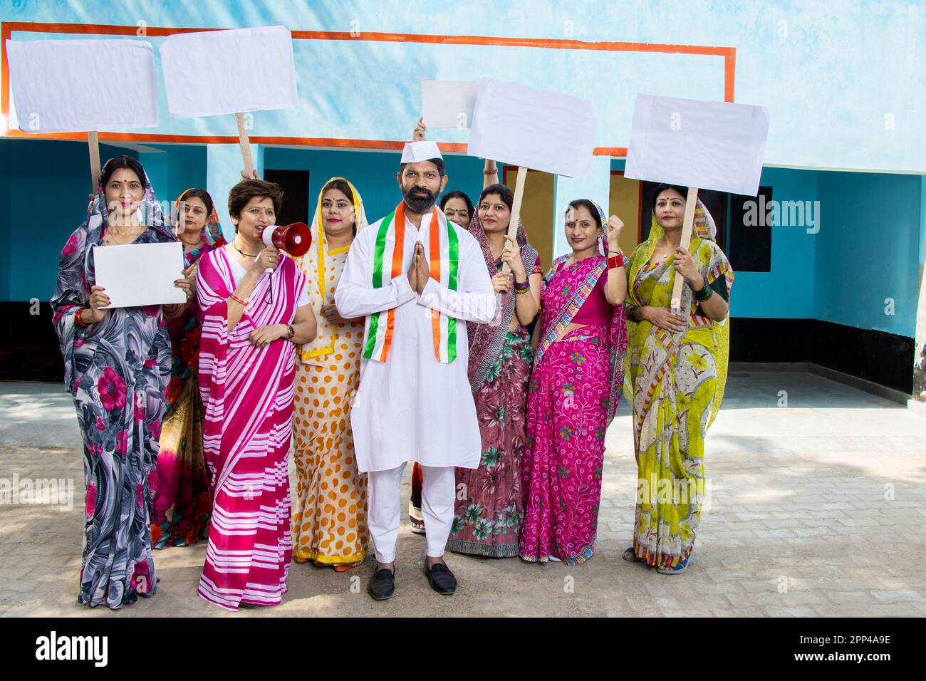 Indian village man namaste hi-res stock photography and images - Alamy