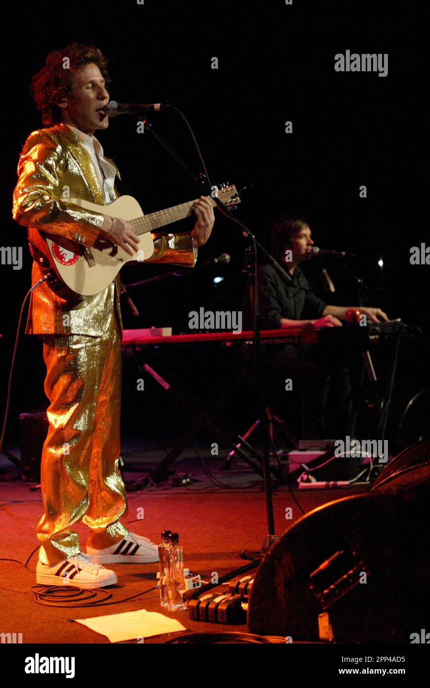 Ben Lee performing live in concert at the Metro Theatre. Sydney ...
