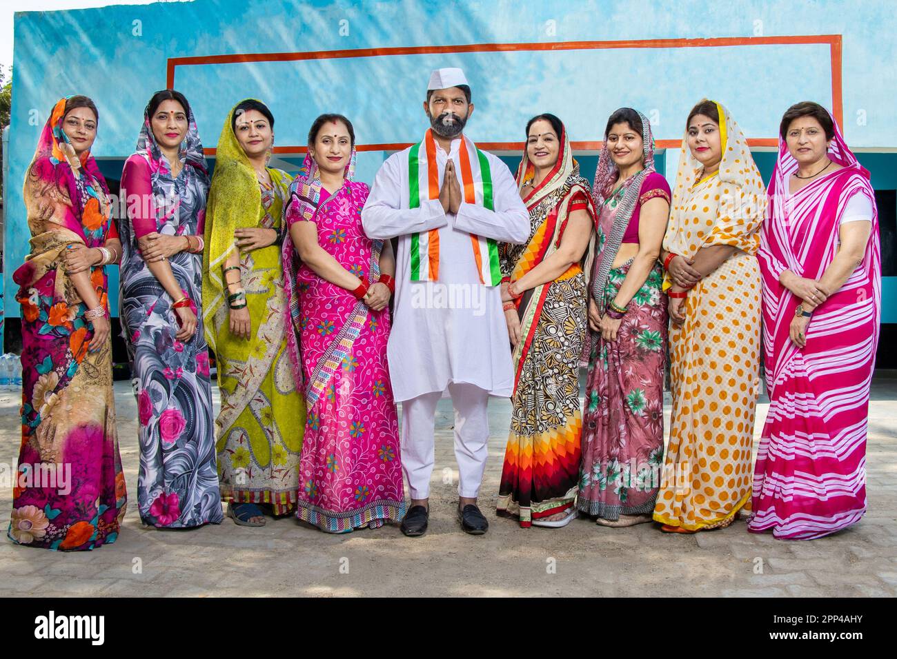 Indian village man namaste hi-res stock photography and images - Alamy
