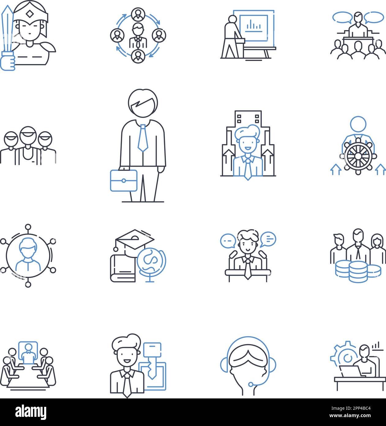 Professional mobility line icons collection. Relocation, Transfer ... Professional mobility line icons collection. Relocation, Transfer ...