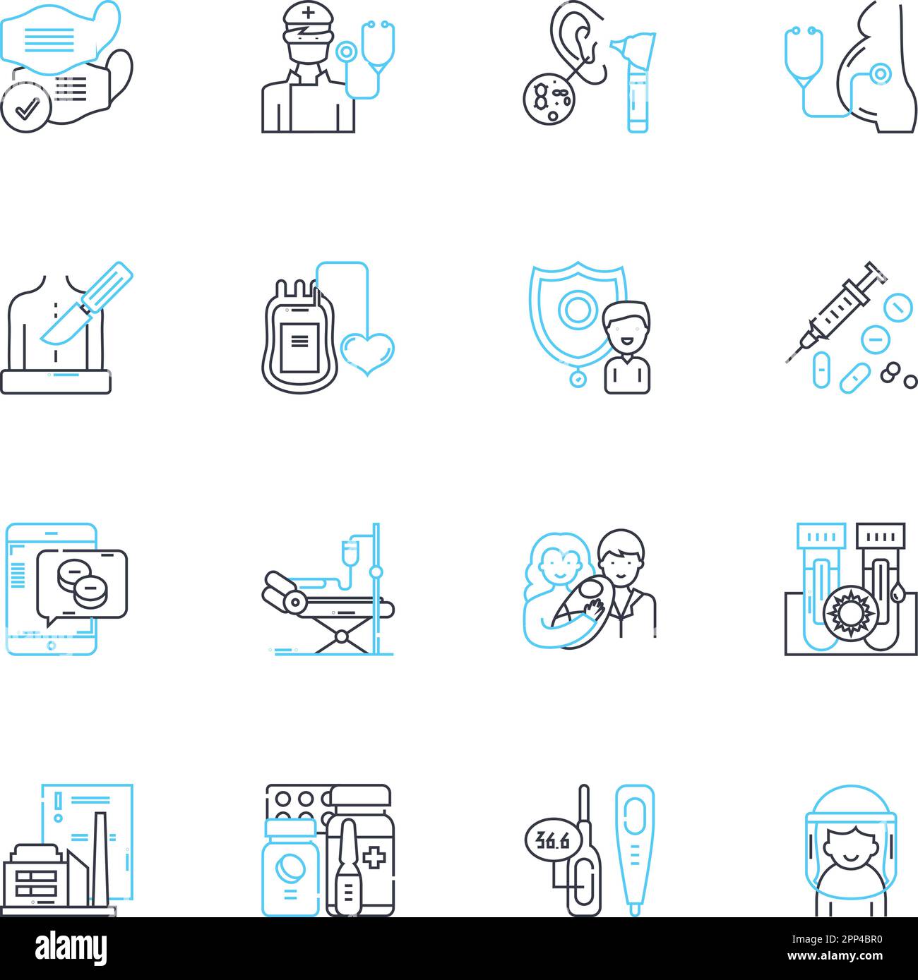 Global hygiene linear icons set. Sanitation, Hygiene, Cleanliness ...