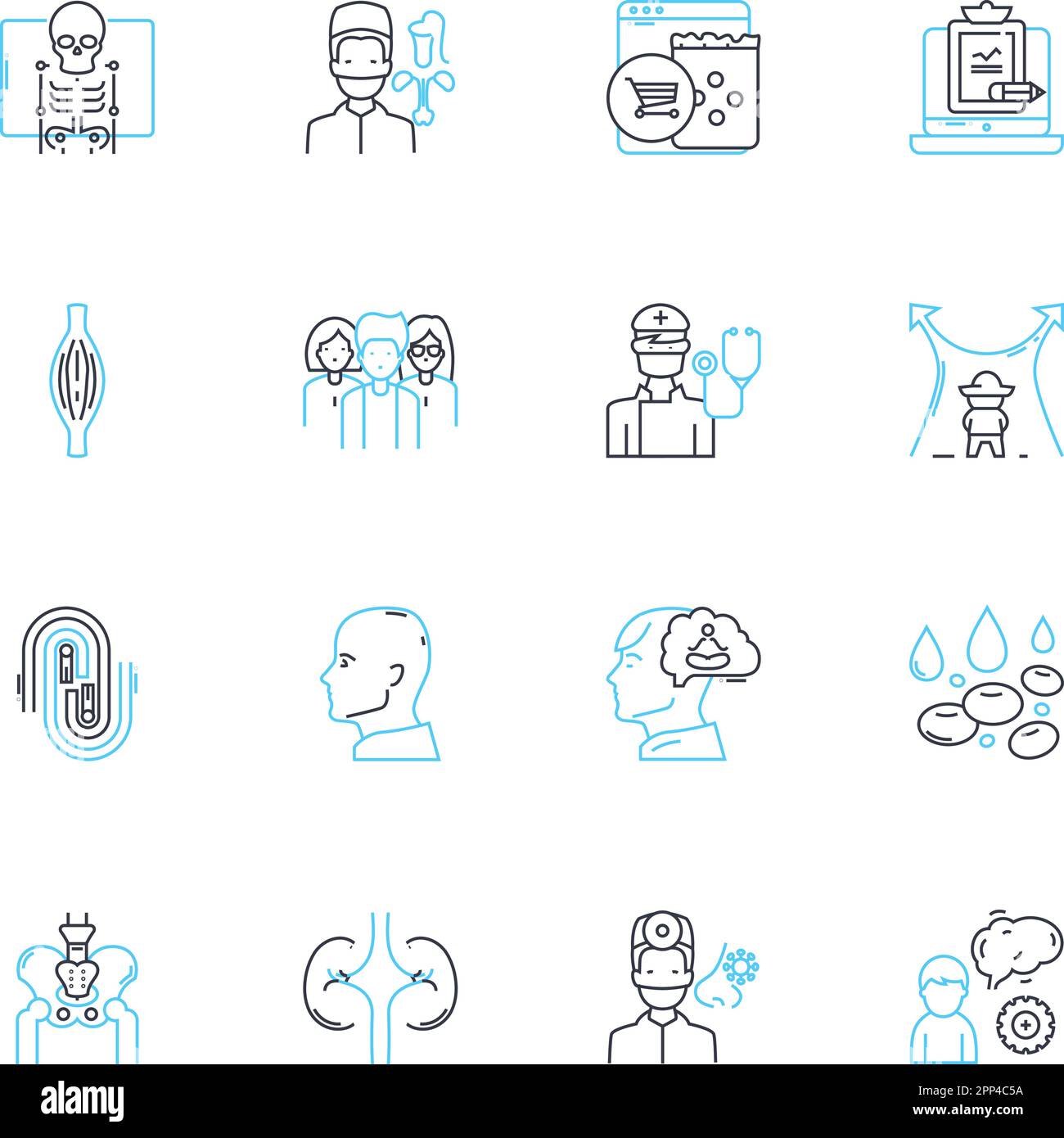 Frame linear icons set. Border, Edge, Rim, Surrounding, Perimeter ...