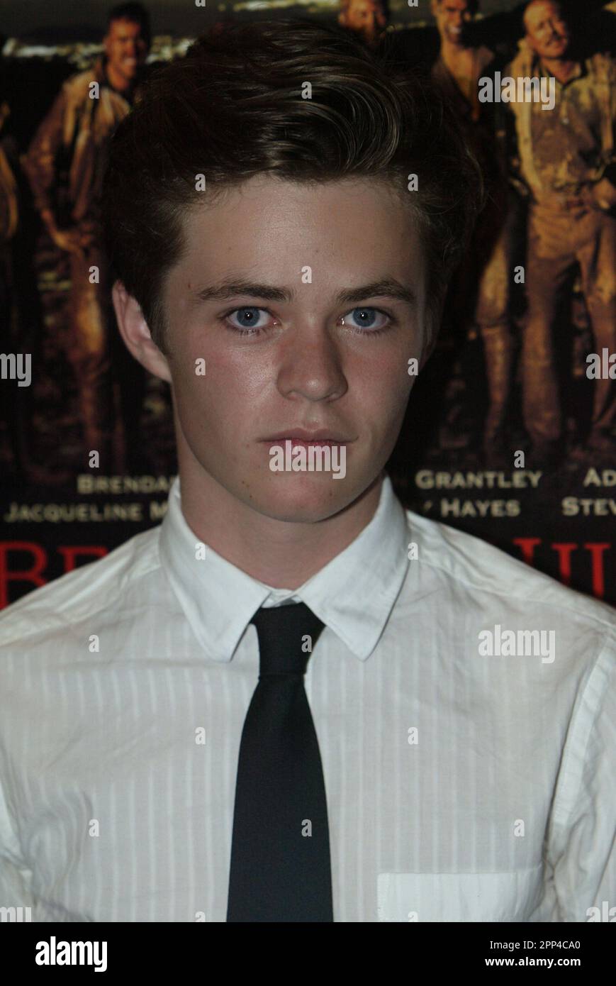Harrison Gilbertson The world premiere of WW1 action drama movie ...