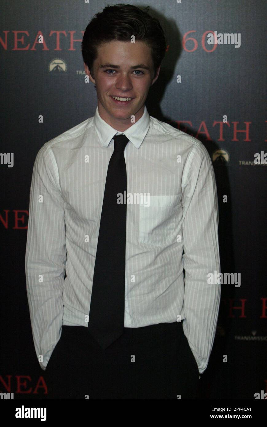 Harrison Gilbertson The world premiere of WW1 action drama movie ...