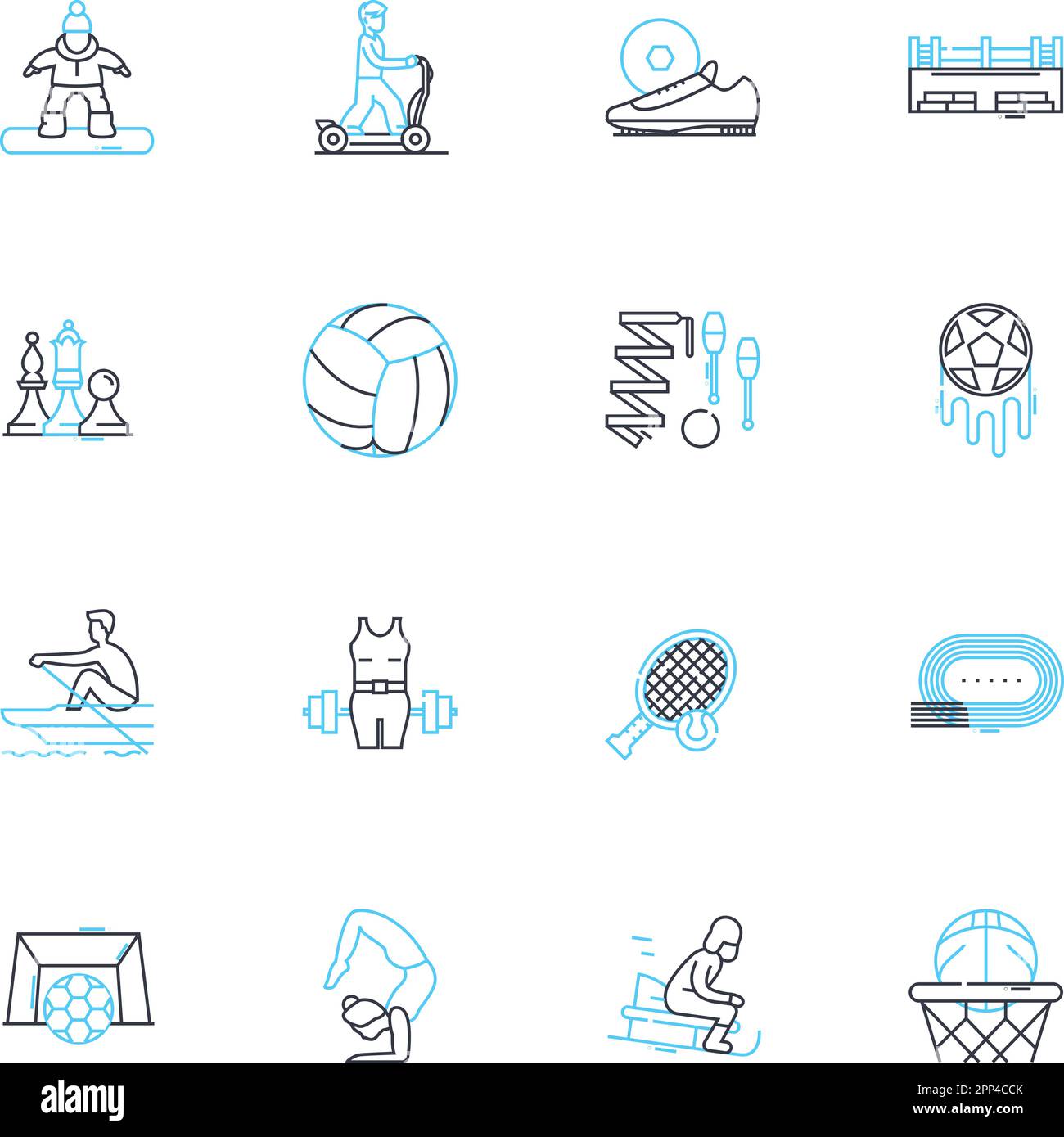 Events linear icons set. Celebration, Ceremony, Gathering, Festivity ...