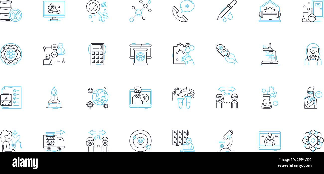 Justice fairness linear icons set. Equity, Impartiality, Equality ...