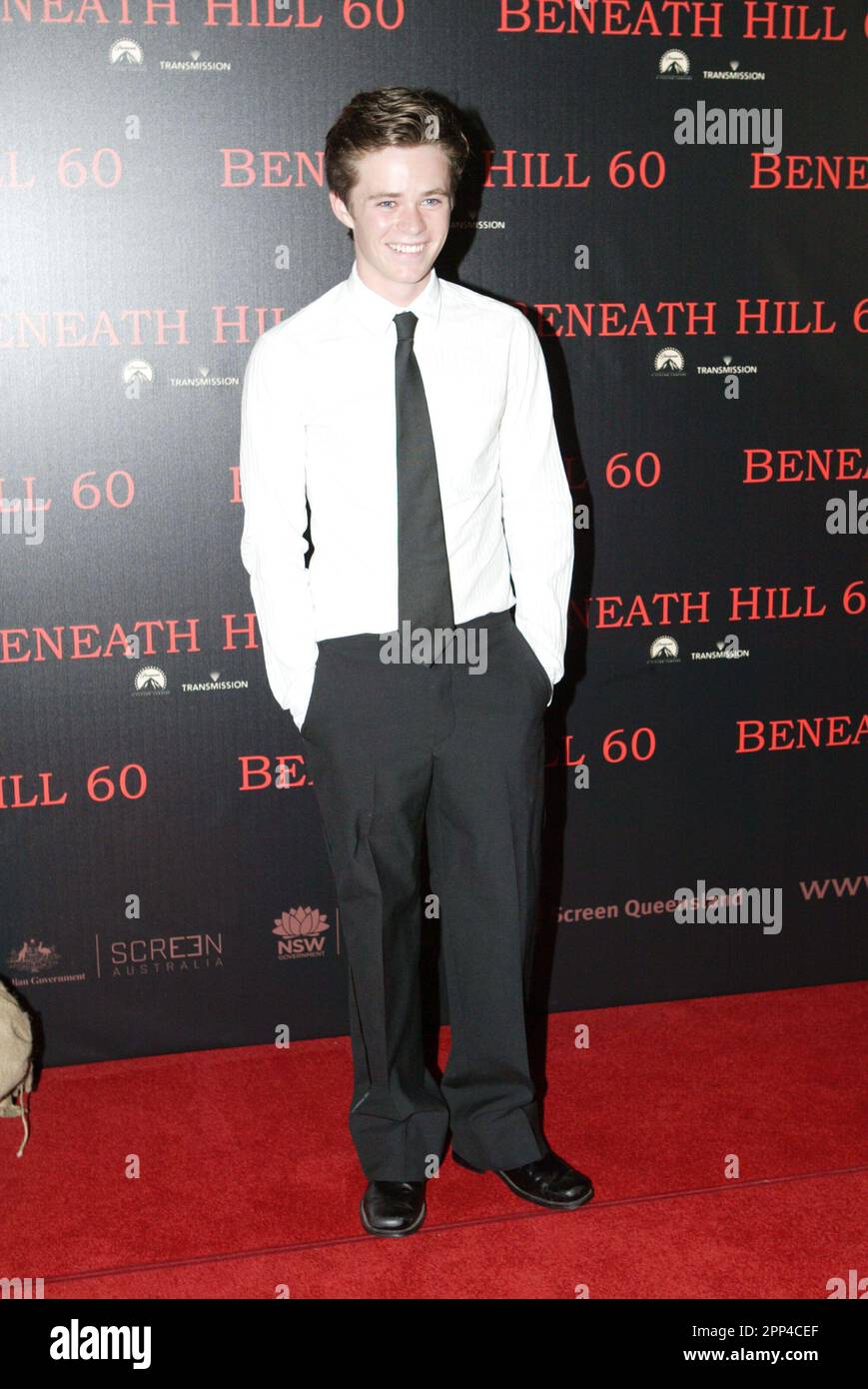 Harrison Gilbertson The world premiere of WW1 action drama movie ...