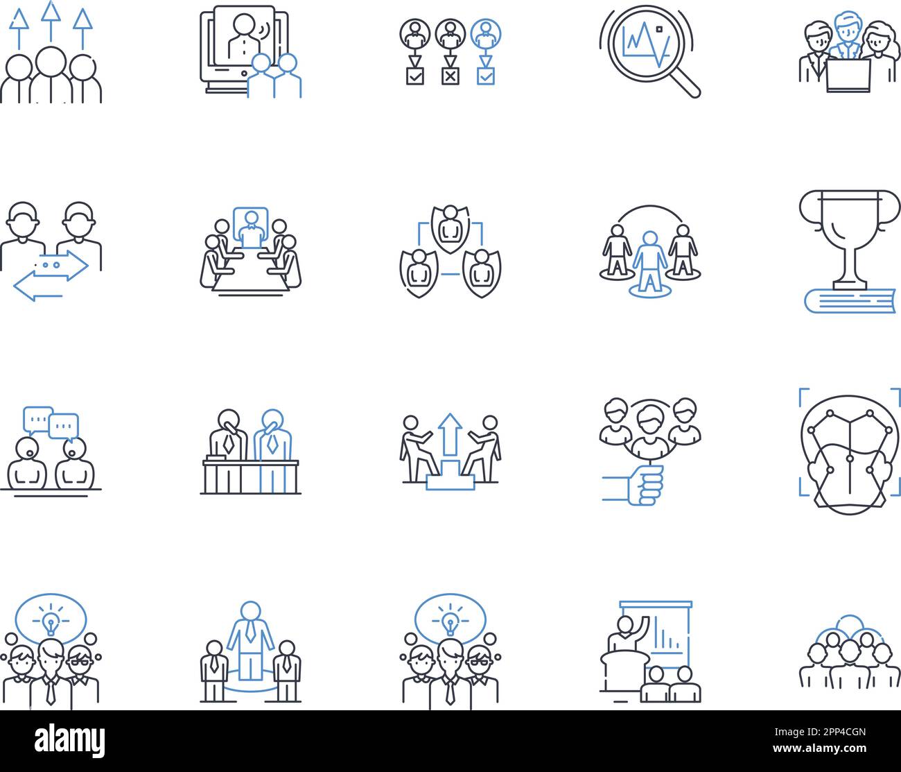 Medals line icons collection. Achievement, Honor, Recognition, Success ...