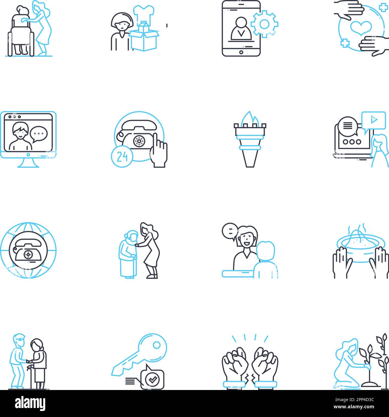 Mindful movement Stock Vector Images - Alamy