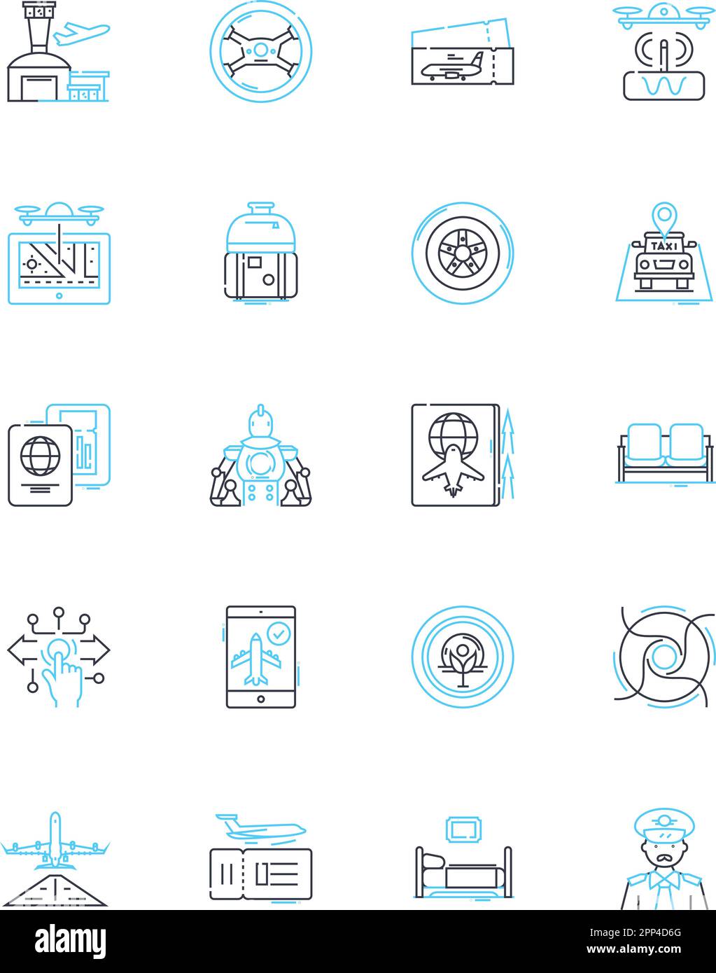 Hostel linear icons set. Backpackers, Dormitory, Bunkbeds, Shared ...