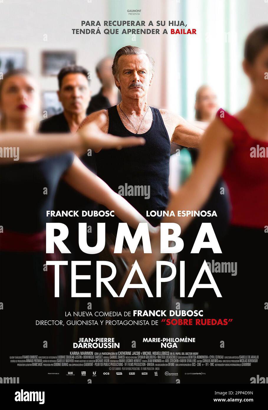 RUMBA THERAPY (2022) -Original title: RUMBA LA VIE-, directed by FRANCK DUBOSC. Credit: GAUMONT ...