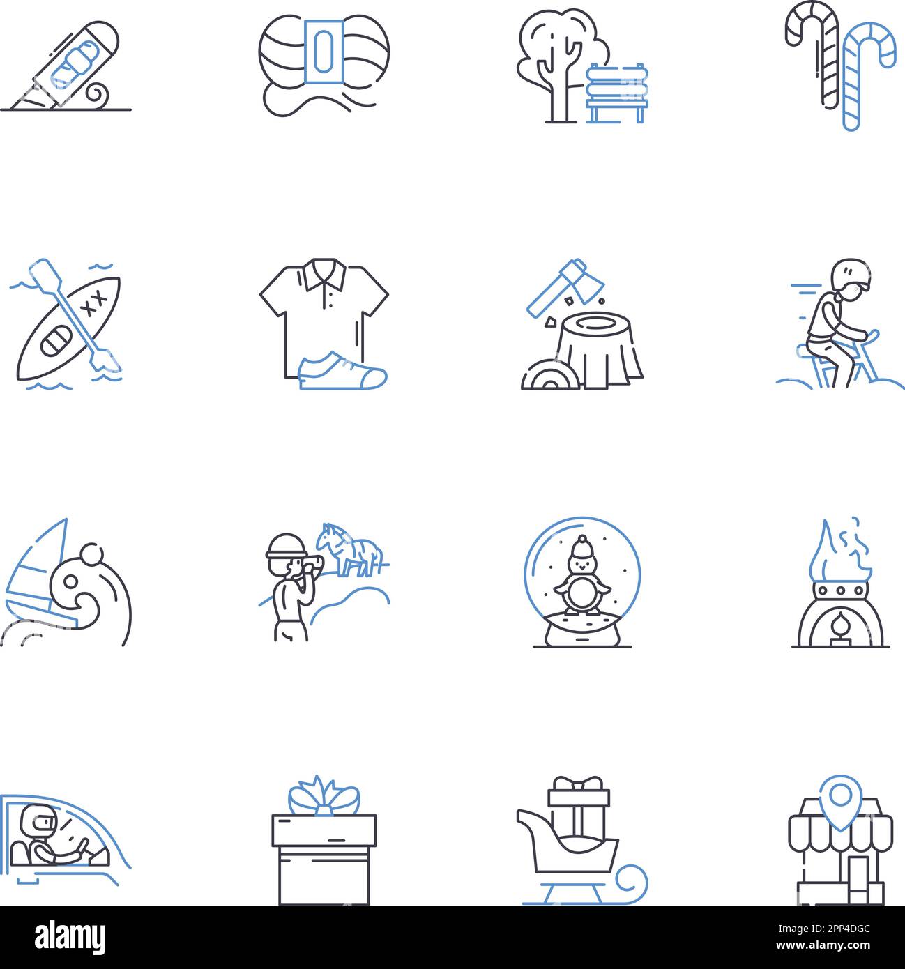 Hand-modeled line icons collection. Sculpture, Art, Clay, Model ...