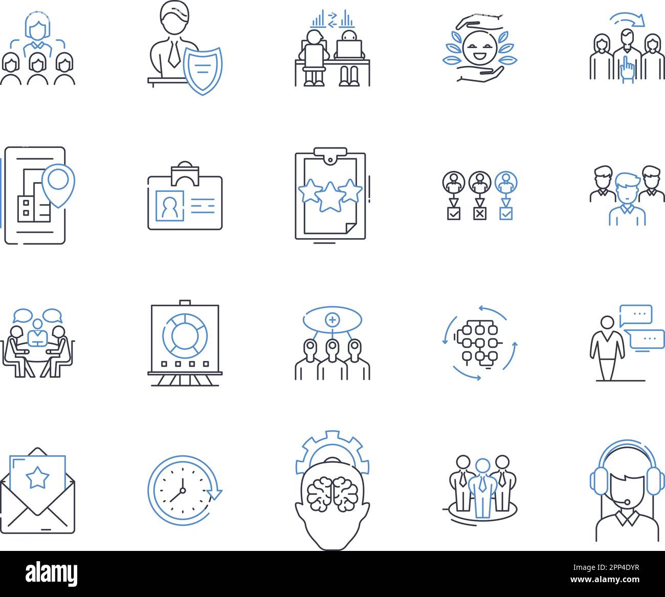 Communication and coordination Cut Out Stock Images & Pictures - Alamy