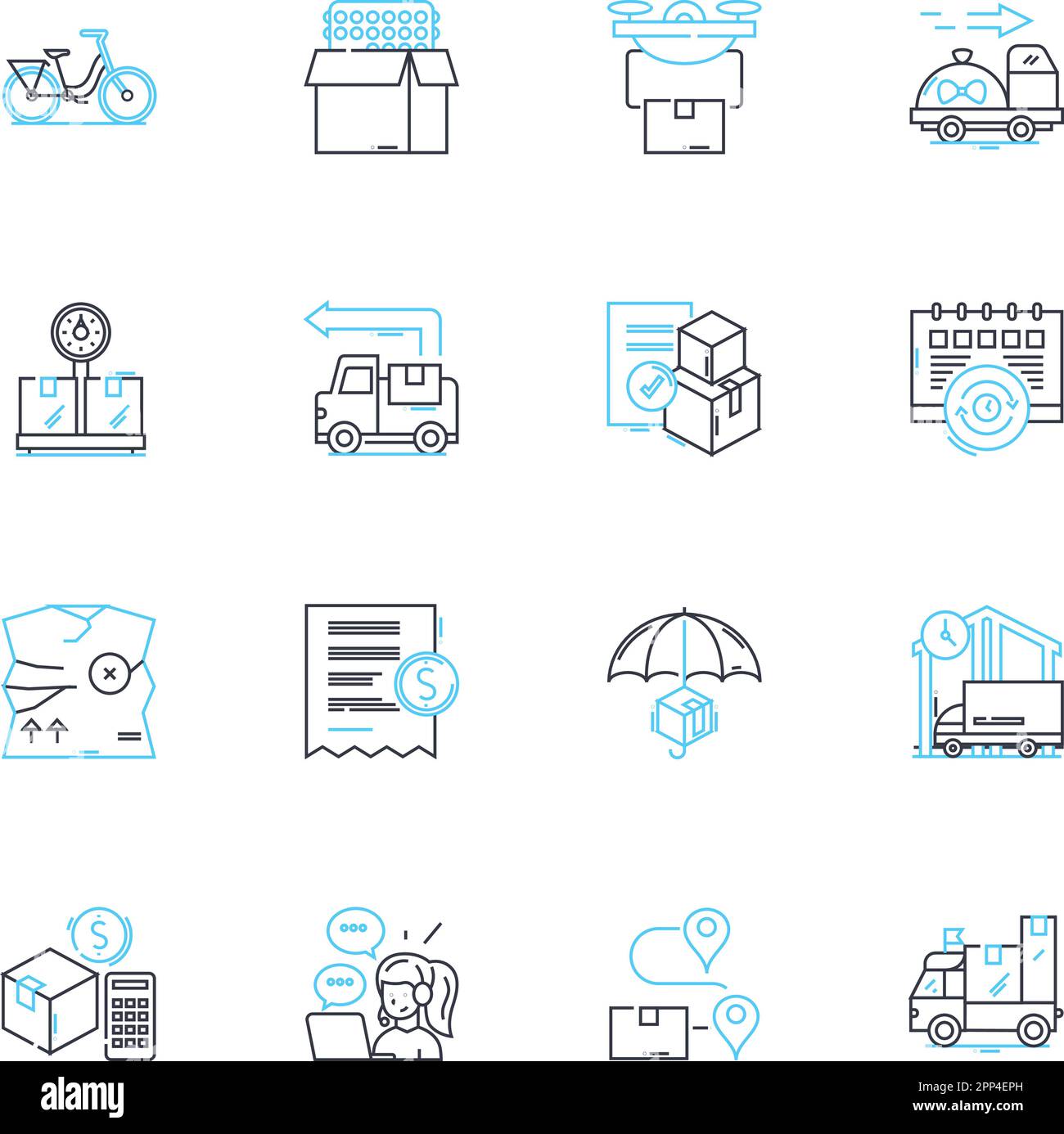 Shipping labeling inventory Stock Vector Images - Alamy