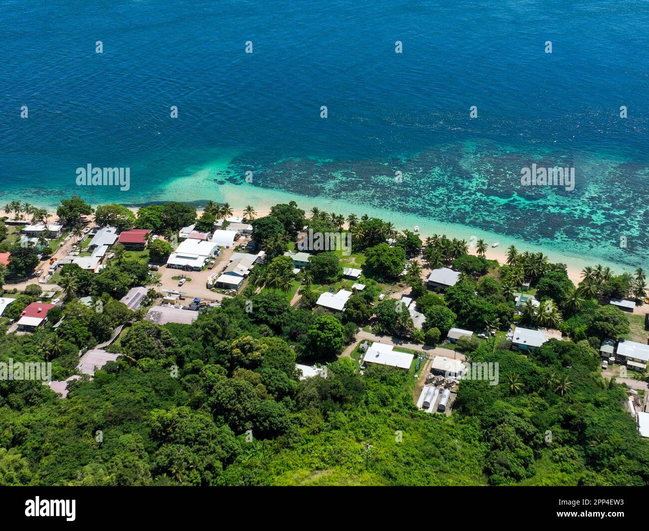 Murray island australia aerial hi-res stock photography and images - Alamy